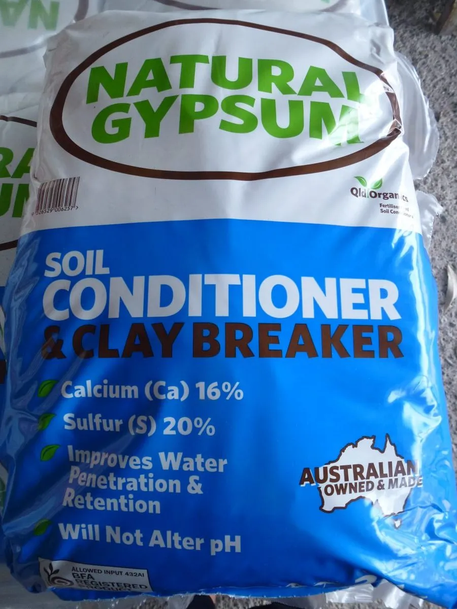 Natural Gypsum – 25kg Bag - Doonan Sand and Gravel